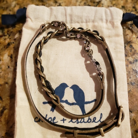 Chloe + Isabel | Jewelry | Chloe Isabel Black And Gold Wrap Bracelet ...